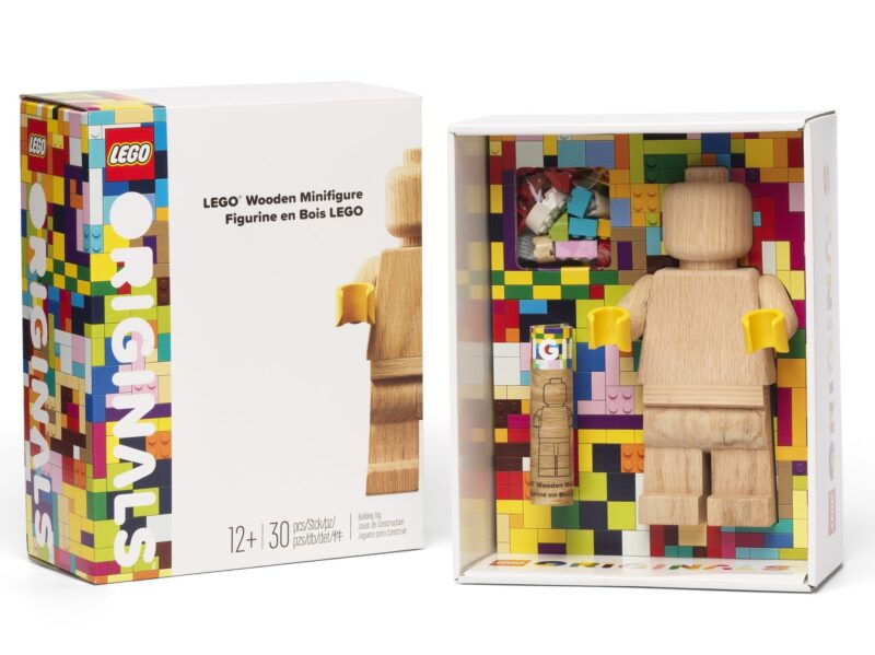 LEGO Houten minifiguur - 4105 - Blokkenpiloot