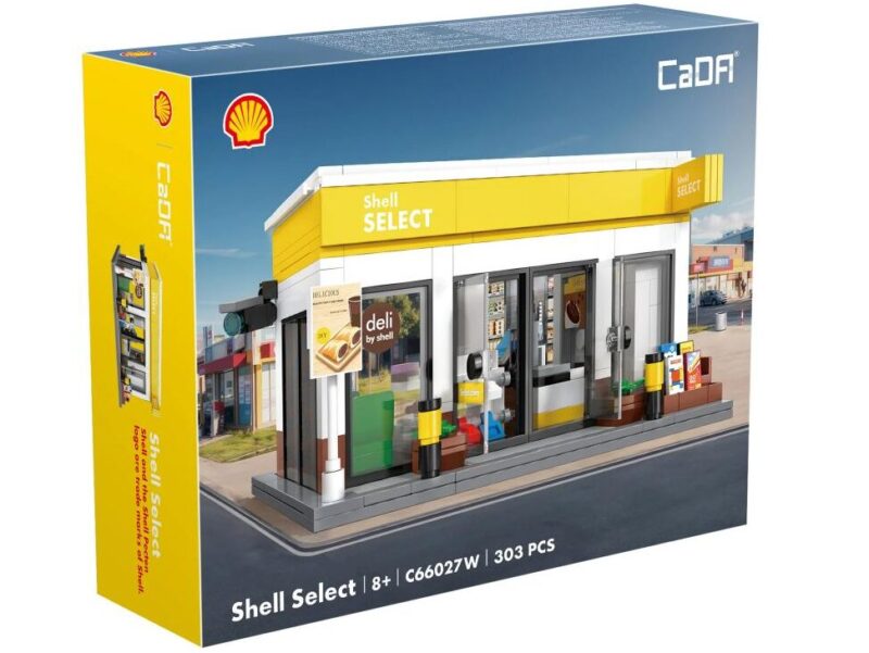 CADA Shell Select tankstation winkeltje - C66027W - Blokkenpiloot
